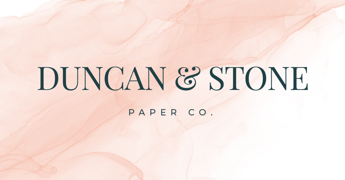 All Products Exclude ProtectMyOrder and ScrapbookEssentials – Duncan & Stone Paper Co.