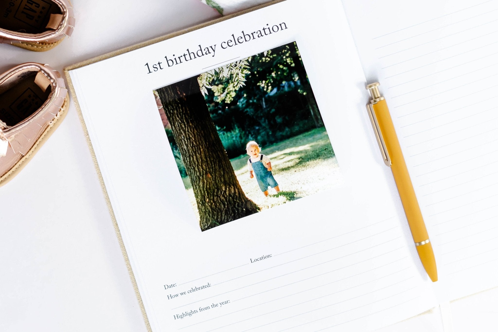 Keepsake Birthday Book | Duncan & Stone Paper Co.