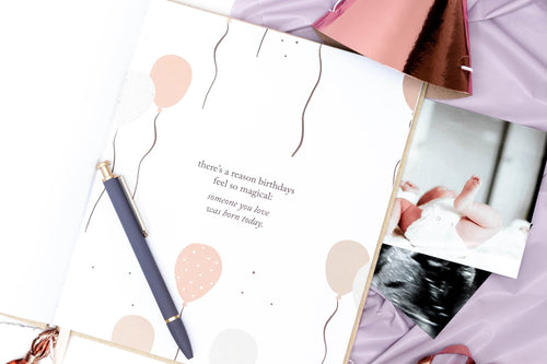 Keepsake Birthday Book | Duncan & Stone Paper Co.