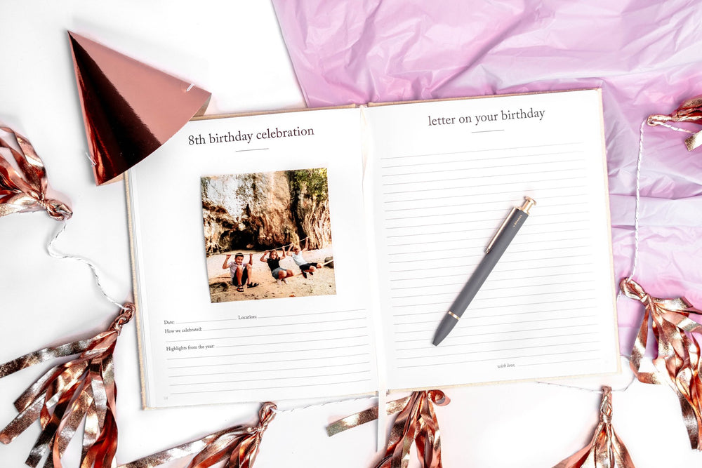 Keepsake Birthday Book | Duncan & Stone Paper Co.