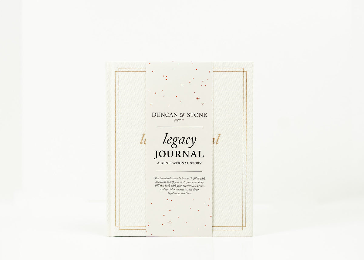 Legacy Journals for Grandparents | Duncan & Stone Paper Co.
