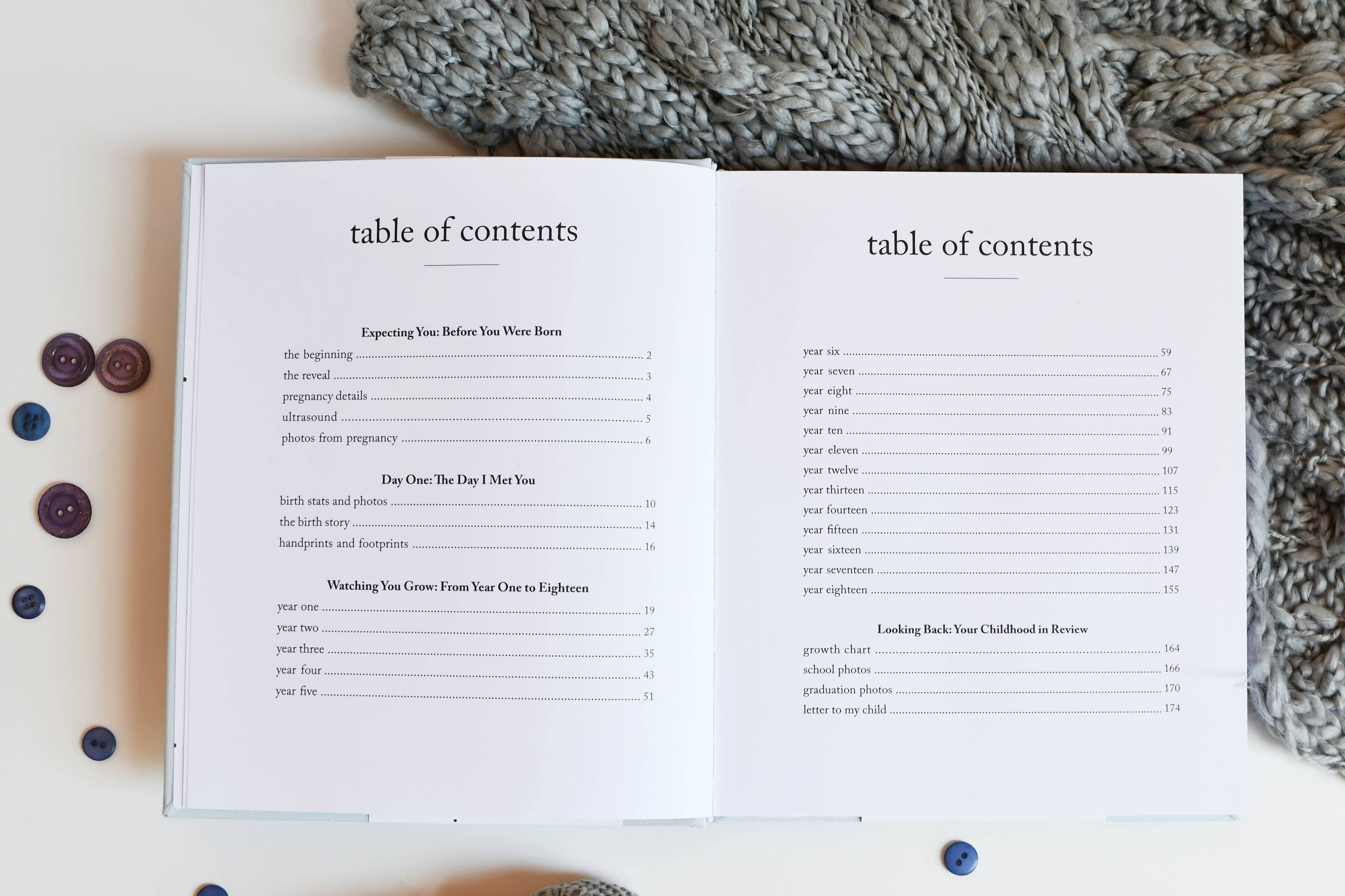 Childhood Memory & Milestone Book – Duncan & Stone Paper Co.