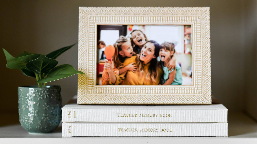 Teacher Memory Book and Keepsake Journal by Duncan & Stone Paper Co.
