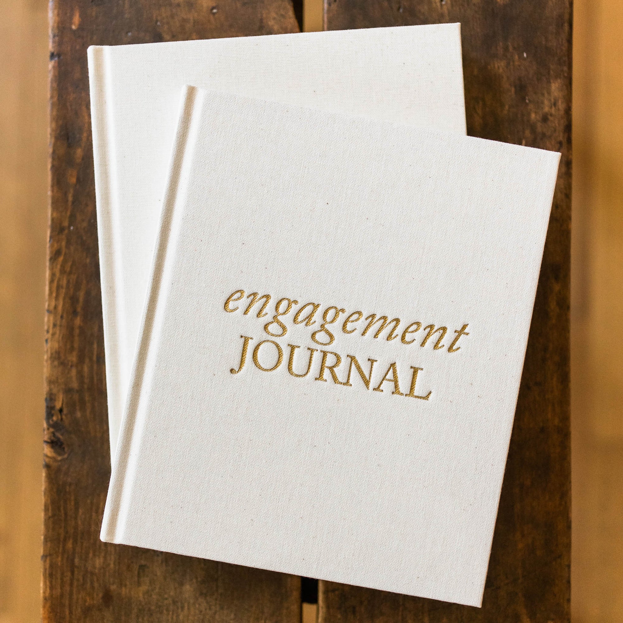 Engagement Journal in Ivory | Duncan & Stone Paper Co.